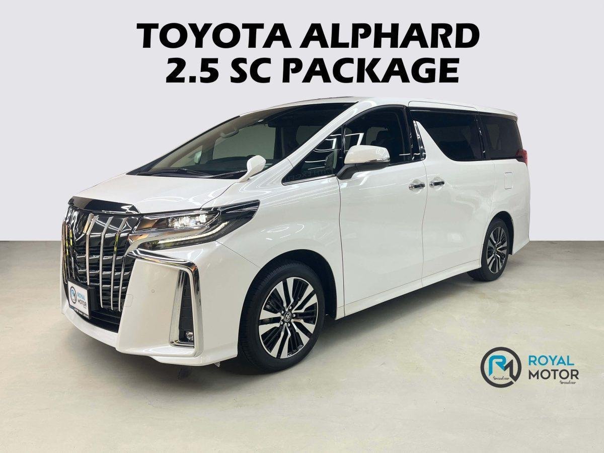 Toyota Alphard Priced At S$329,888