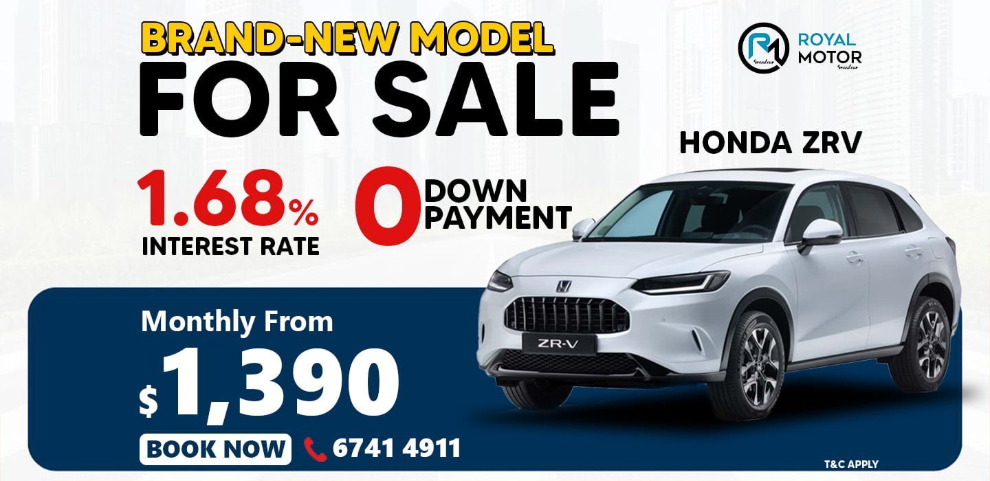 Honda ZRV Ehev X-Z 2.0 Sensing | Royal Motor Grandeur